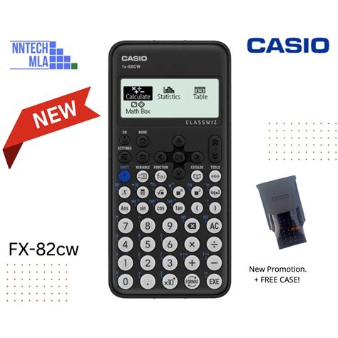 Casio Fx82cw Classwiz Scientific Calculator Free Case New Series Shopee Philippines