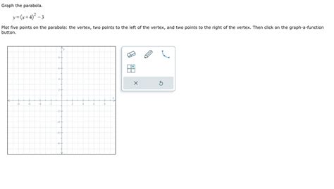 solved graph the parabola y x 4 2 3plot five points on the