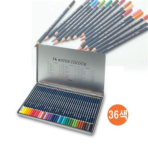 수채화 N71835456e3 물감 연필 수성 색연필 틴케이스 미술수업용 홈플러스 택배배송