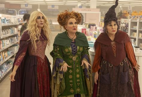 Why The Sanderson Sisters Eat Beauty Products Hocus Pocus Popsugar Beauty