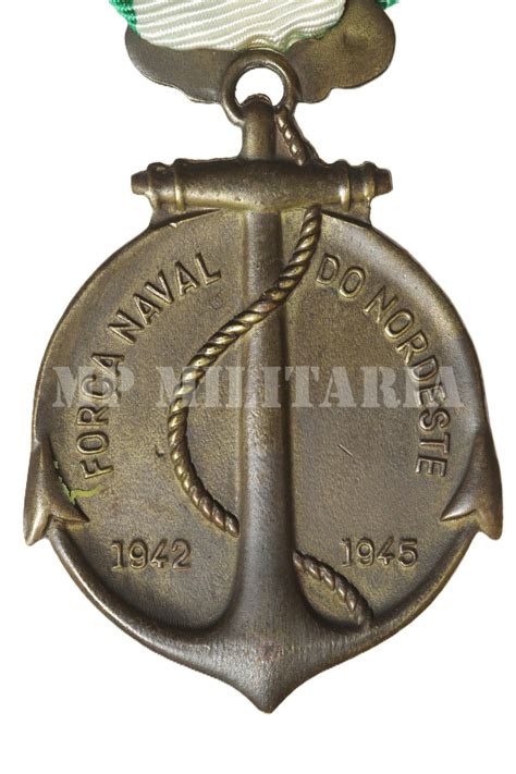 Medalha ForÇa Naval Do Nordeste Ii Guerra Mp Militaria