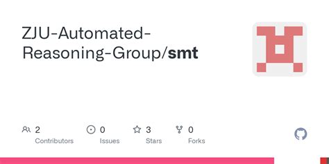 Github Zju Automated Reasoning Groupsmt
