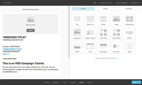 How To Create A Mailchimp Rss Campaign Ask Design Blog