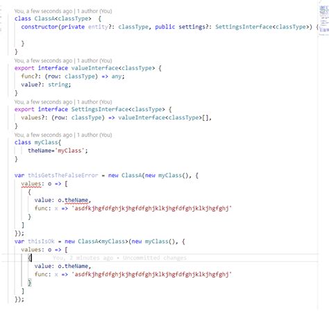 Regression Bug False Typescript Error With Regards To Generics And Generics Inference · Issue