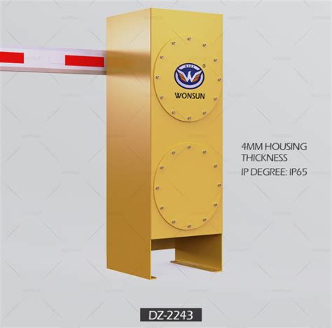 Waterproof Explosion Proof Automatic Boom Barrier Gate 24vdc Motor For Gas Station
