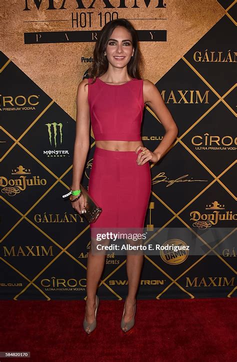 Model Daniela Botero Attends The Maxim Hot 100 Party At The Hollywood