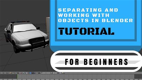 Separating And Working With Objects In Blender 279 Youtube
