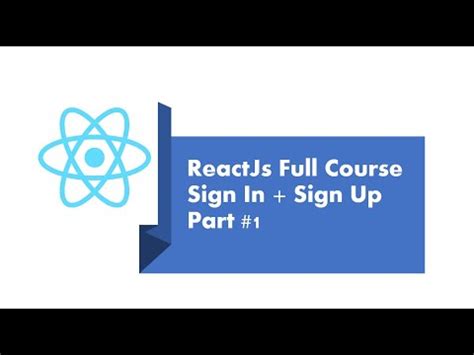 Sign In Sign Up Using Reactjs Nodejs And Mysql Part Youtube