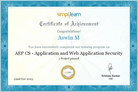 Aswin M On Linkedin Im Very Happy To Share That I Got Certified For