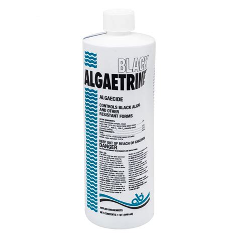 Applied Bio Chemicals 1 Quart Black Algaetrine Powerful Swimming Pool