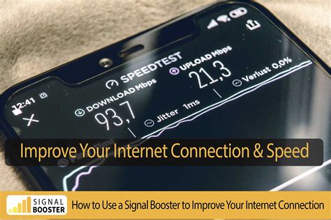 How To Improve Your Internet Connection My Signal Boosters