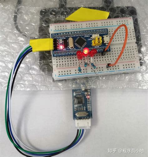 利用stm32f103c8t6最小系统板点亮流水灯 知乎