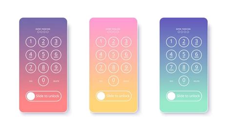 Premium Vector Smartphone Keyboard White Realistic Mobile Phone