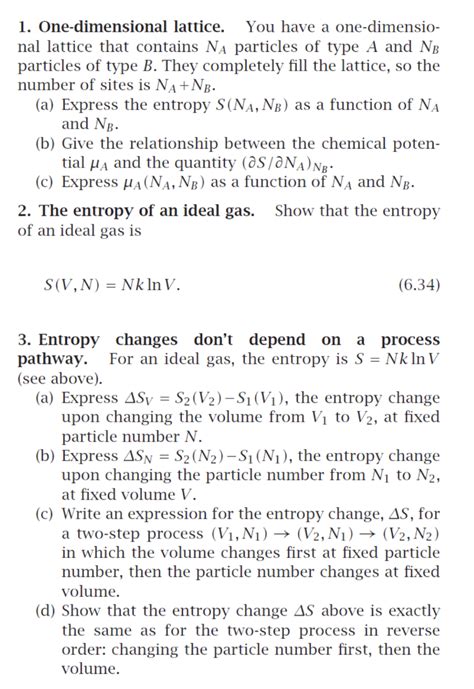 Solved One Dimensional Lattice You Have A One Dimensional