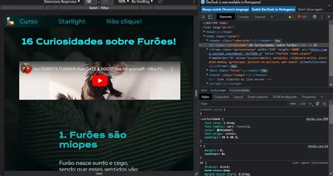 Vídeo Do Youtube Html E Css Trabalhando Com Responsividade E Publicação De Projetos Solucionado