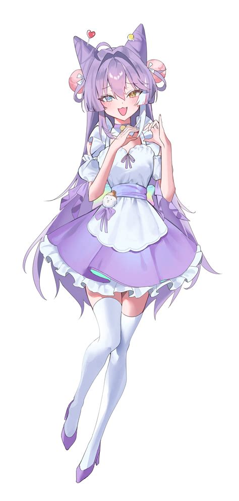 Tenko Shibuki Stellive Drawn By Raeel Danbooru