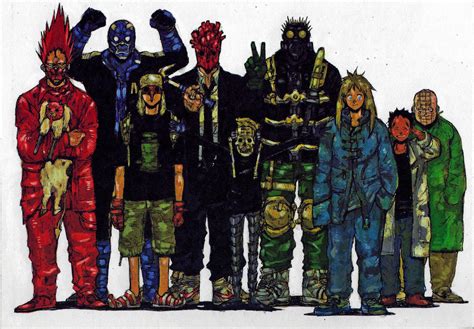 Dorohedoro Characters Dorohedoro Official Art Dorohedoro Poster En