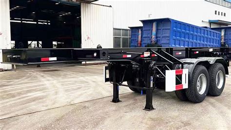 New 2 Axle Container Chassis 20ft For Sale Price
