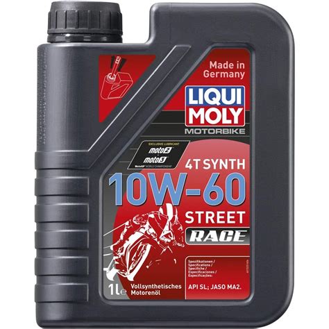 Liqui Moly 10W60 Street Race Fully Synthetic Engine Oil (1 Litre ...