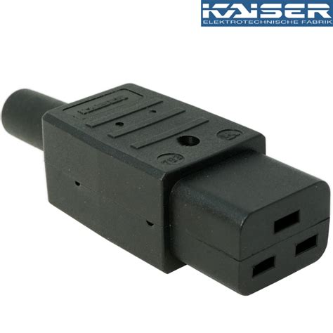 Kaiser C19 Iec Plug Unplated Hificollective