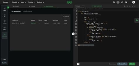 Mukesh Kumar On Linkedin Gfg160 Geekstreak2024 Codingchallenge