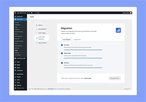 Documention LearnDash To Tutor LMS Migration