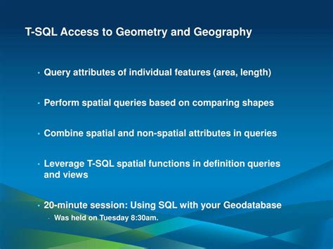 Ppt Administering Your Microsoft Sql Server Geodatabase Powerpoint