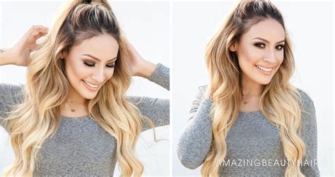 The Best Hairstyles With Hand Tied Extensions Amazingbeautyhair