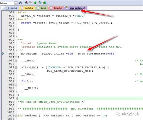 软复位操作《cortex® M0等内核通用》arm单片机 软件复位 Csdn博客 软复位操作《cortex® M0等内核通用》arm单片机 软件复位 Csdn博客