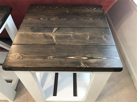 Rustic End Tables Ana White