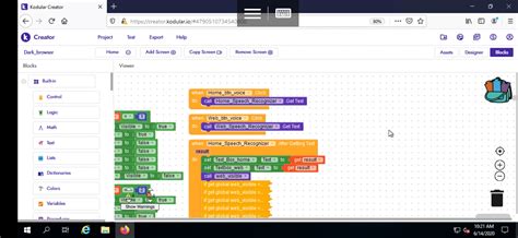 Speech Recognizer Not Working After Compiled As Apk Discuss Kodular