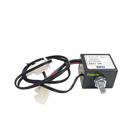 เทอร์โมสตัท ไฟฟ้า แอร์รถยนต์ แบบหมุน 12v อย่างดี Paco ปาโก้ เทอร์โมแอร์ เทอร์โมแอร์รถยนต์