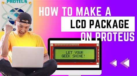 Proteus Tutorial Arduino Lcd Display Proteus 16 Pin Package Footprint Youtube