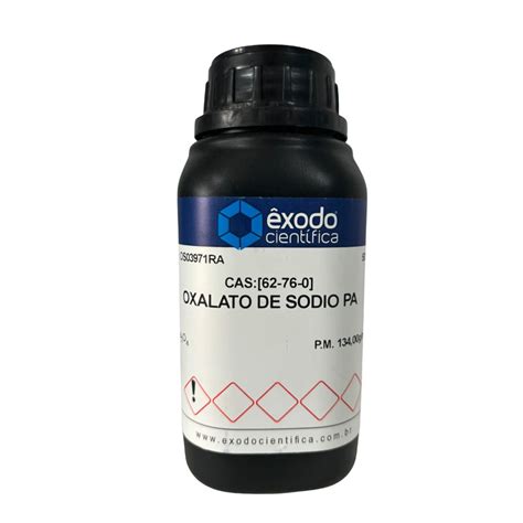 Oxalato De Sódio Pa 500g Quimisul Sc Brasil Ltda