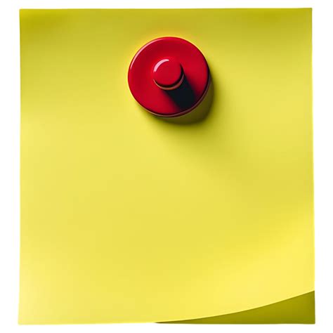Pinned Memo Paper Editable Sticky Note Stock Image 59245337 PNG