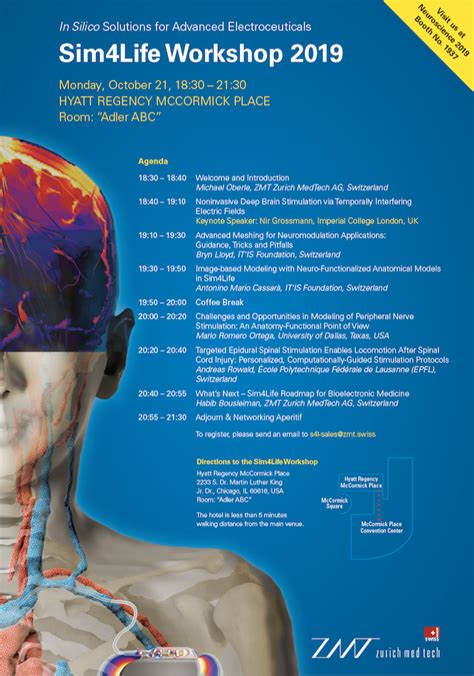 Sim4life Workshop At Neuroscience 2019 Zurich Med Tech