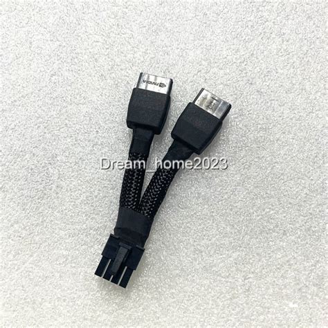 Nvidia Dual 8 To 8 Pin Gpu Power Cable For Nvidia Rtx A6000 P N 030 1233 000 Ebay