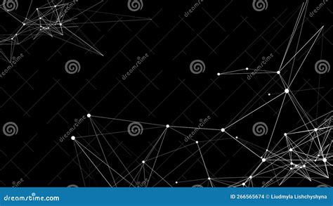 Distribution Of Data Network Visualization Internet Communication Technological Background