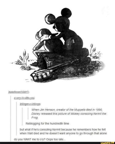 Mickey Mouse Crying Walt Disney Death