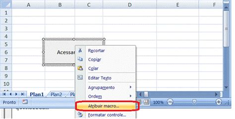 VBA Acessando Um Banco De Dados MS Access No Excel 2007