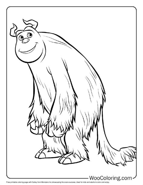 100 Monsters Inc Coloring Pages Free Pdf To Print Woo Coloring