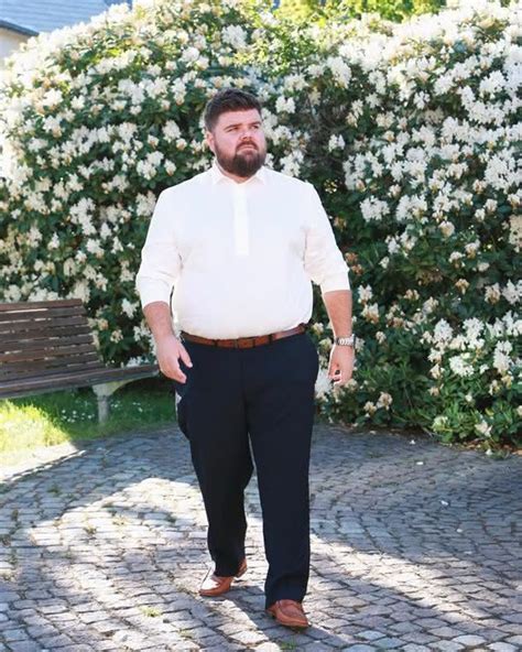Moda Plus Size Masculina 2020 → Fotos E Tendências