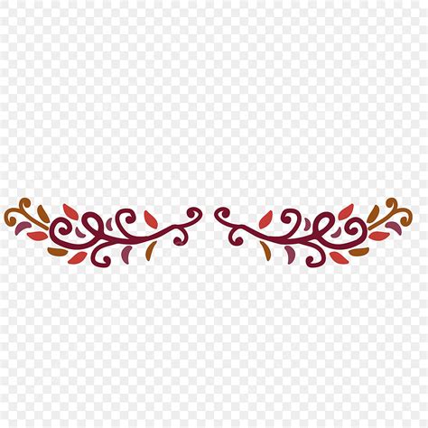 Separation Line Vector Png Images Vector Curve Line Separator