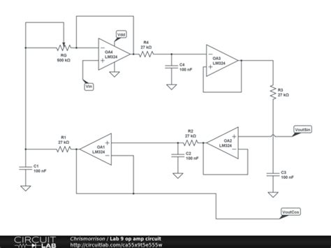 lab 9 op amp circuit circuitlab