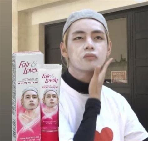 Tae Fair Lovely 😫😂 Bts Divertente Meme Divertente