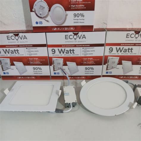 Jual Lampu Downlight Watt Ecova Inbow Shopee Indonesia