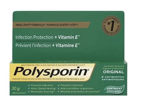 Polysporin Original Antibiotic Ointment Ingredients Explained