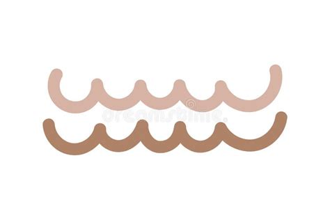 Abstract Shapes Wavy Artistic Lines Minimalist Flow Stock Vector Illustration Of Abstract