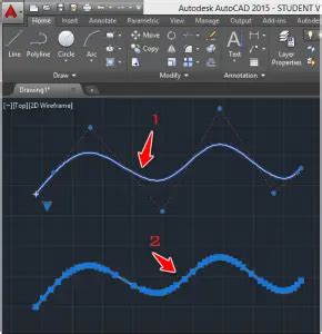 AutoCAD Tutorial Convert Spline To Polyline Tutorial