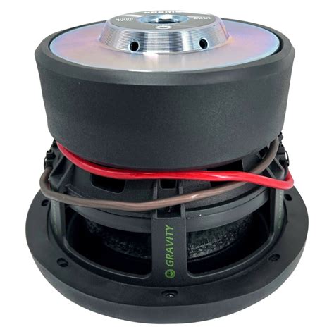 Gravity G3 8d4 Subwoofer Audio Speaker 8 Inch 4 Ohm 1200w